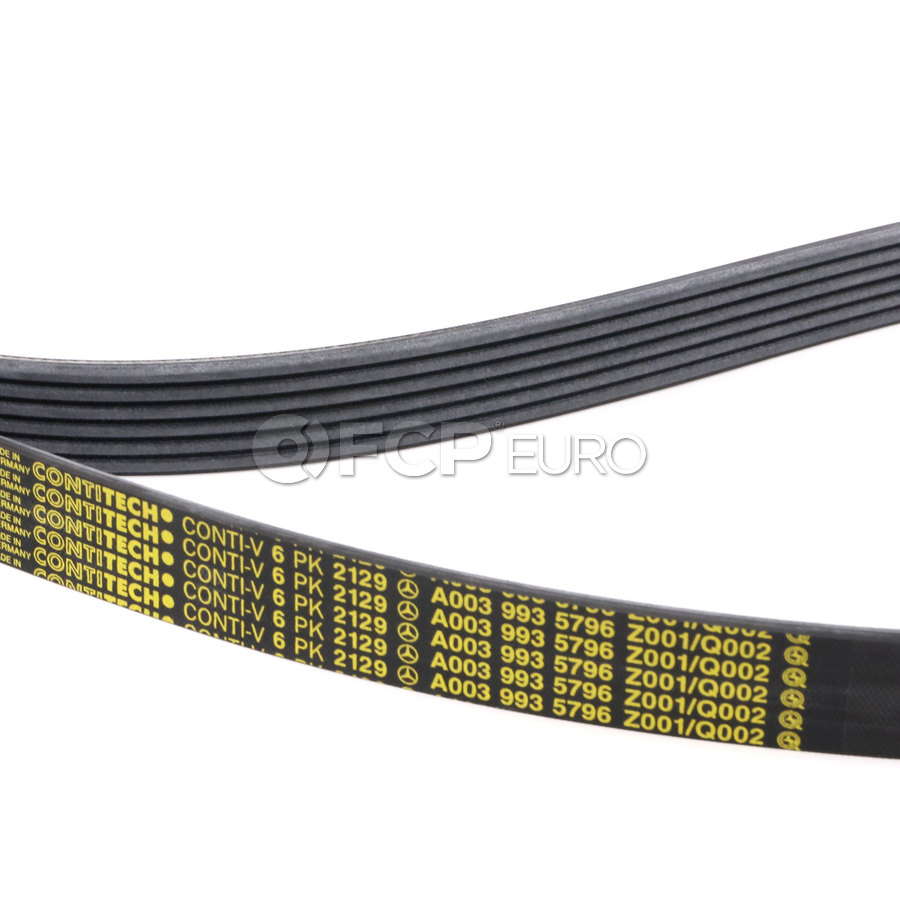 Mercedes Serpentine Belt - Genuine Mercedes 0039935796 | FCP Euro
