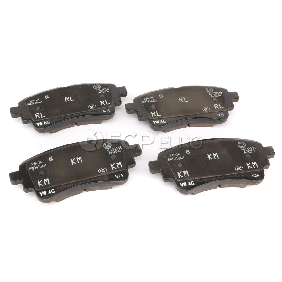 Audi Disc Brake Pad Set - Genuine Audi 8W0698451AN | FCP Euro