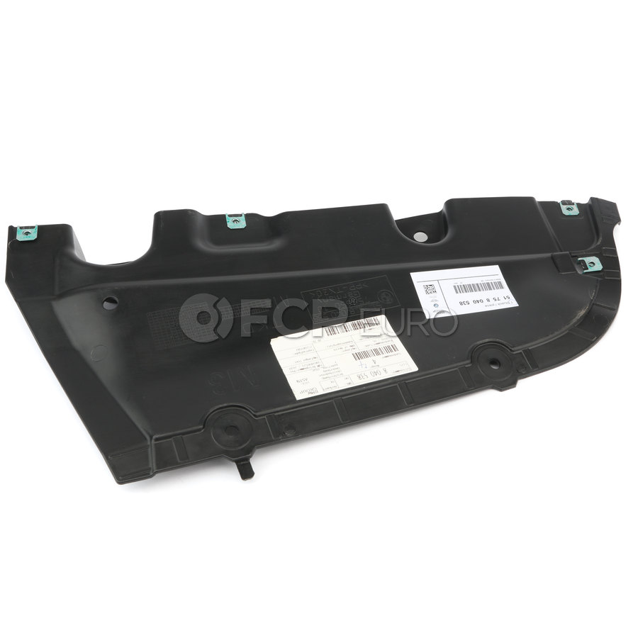 BMW Underbody Panelling Rear Right - Genuine BMW 51758040538 | FCP Euro