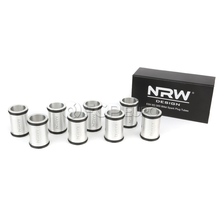 BMW Billet Aluminum Spark Plug Tube Set - NRW Design S65SPTK | FCP Euro