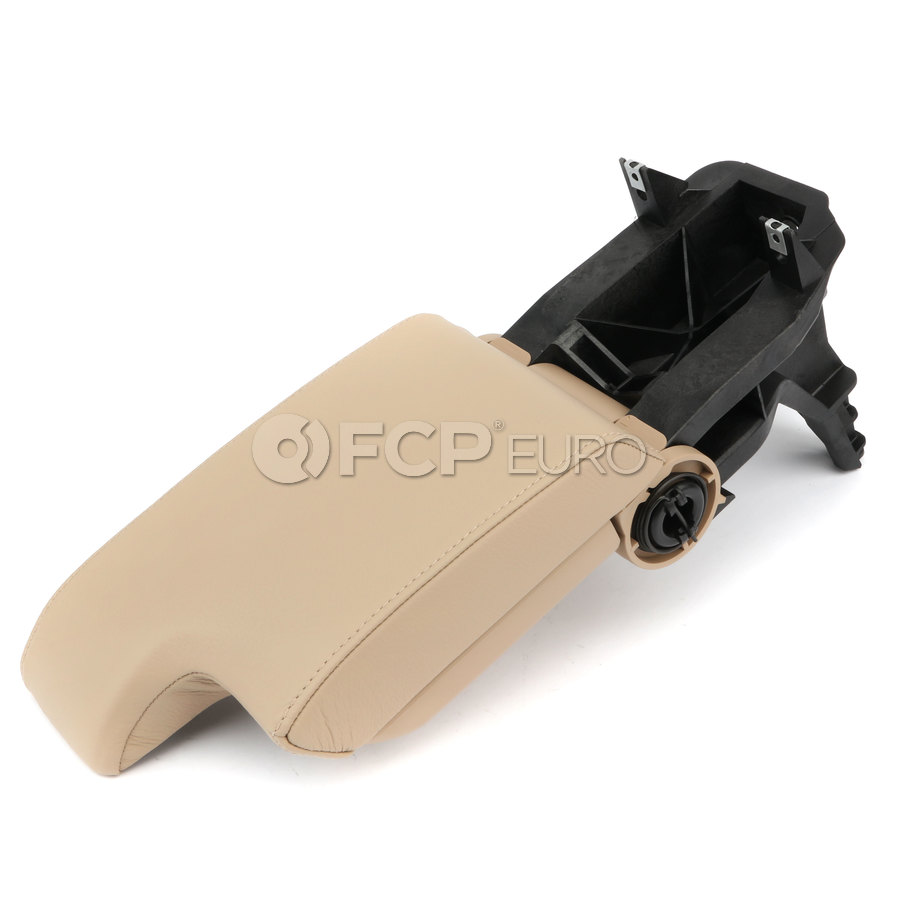 BMW Armrest Leather (Light Beige) - Genuine BMW 51168198620 | FCP Euro