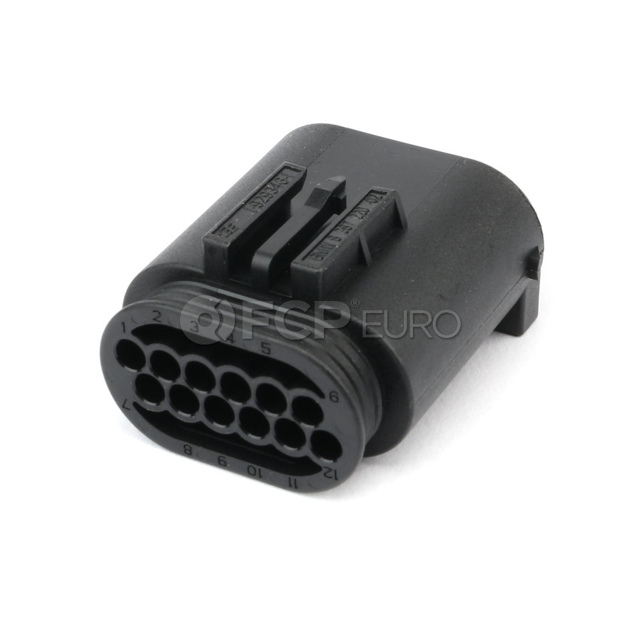 BMW Pin Terminal (12 Pol -Black) - Genuine BMW 61138387220 | FCP Euro