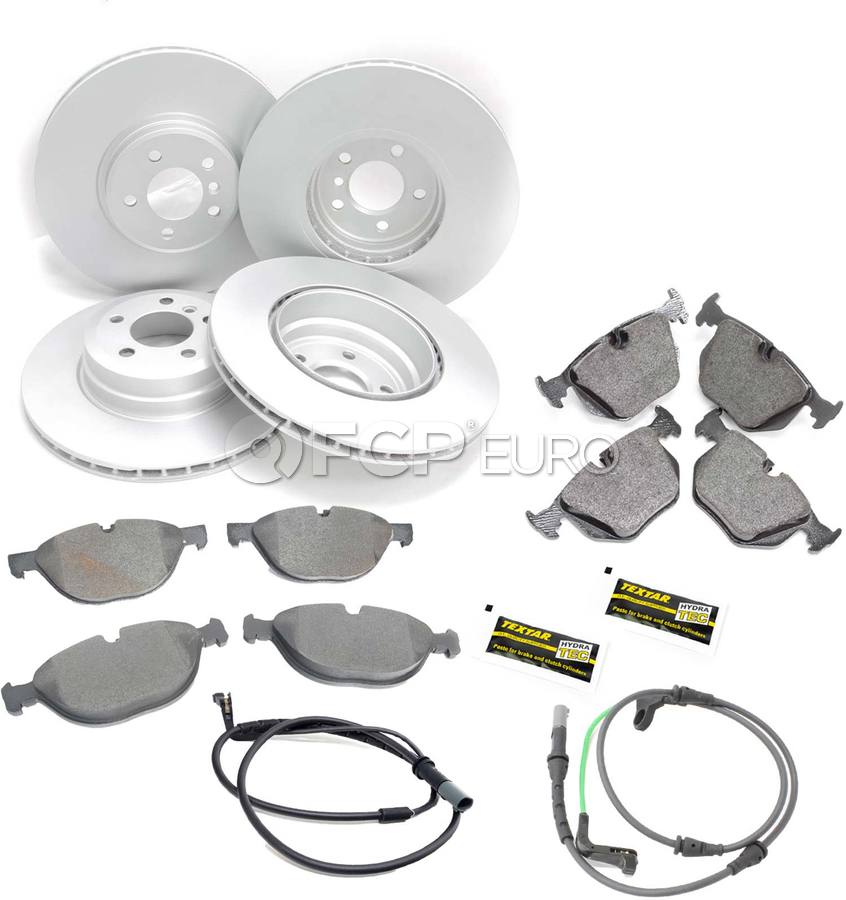 BMW Brake Kit - Zimmermann/Akebono 34116793243KTFR | FCP Euro