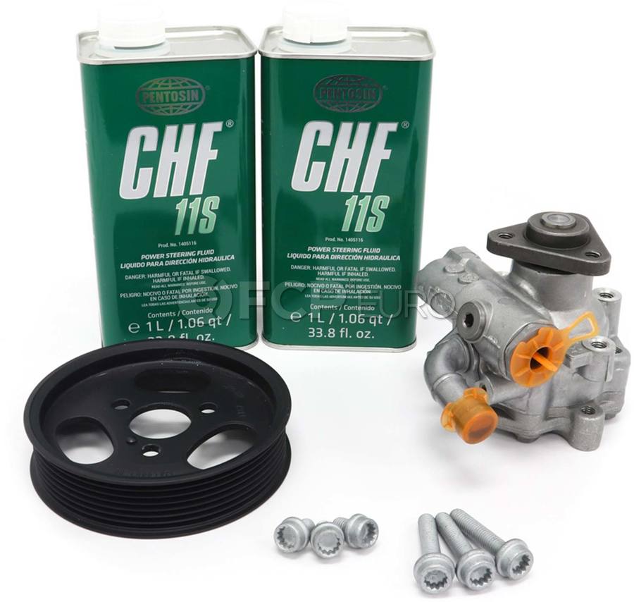 Porsche Power Steering Pump Kit - Genuine Porsche 95531405005KT | FCP Euro
