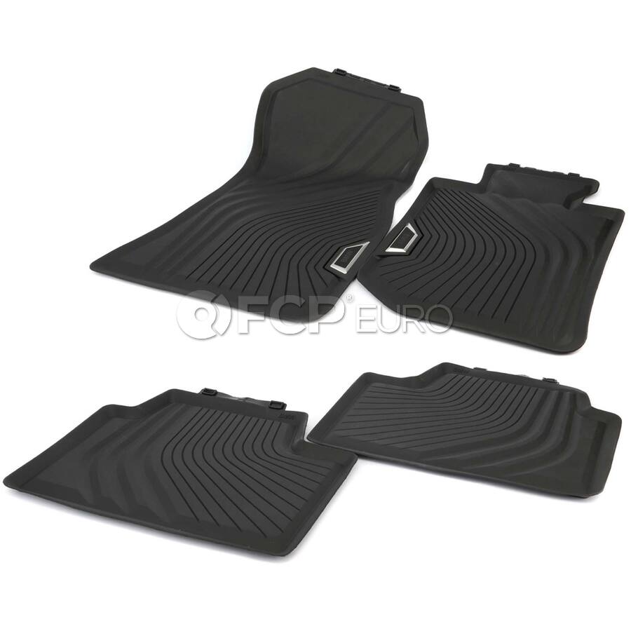 BMW All Weather Floor Mat Kit - Genuine BMW 51472461168KT | FCP Euro