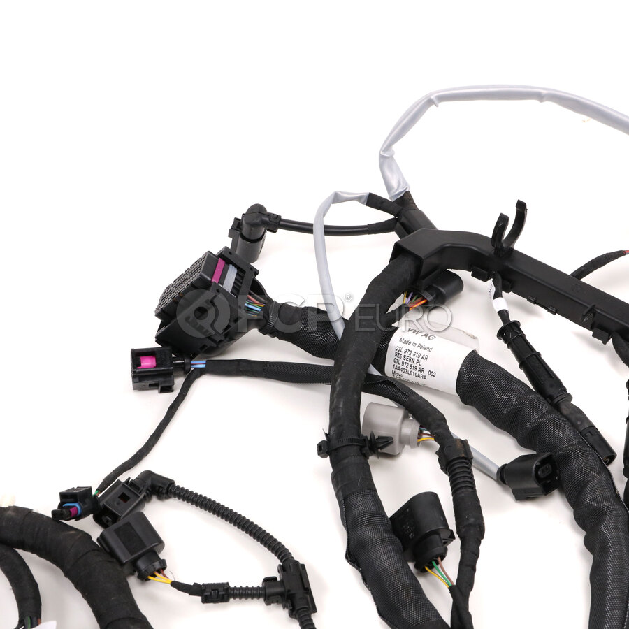 Audi VW Engine Wiring Harness - Genuine VW Audi 03L972619AR | FCP Euro