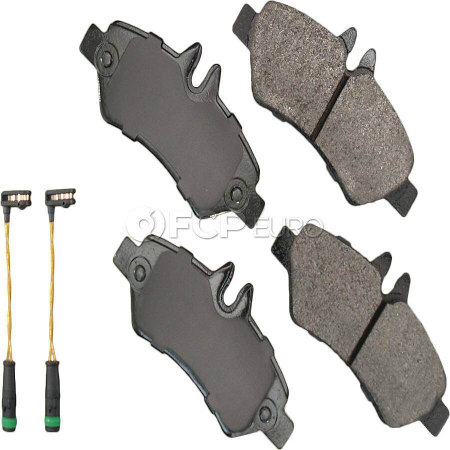 Mercedes Severe Duty Brake Pad Set - Akebono SDF1317 | FCP Euro