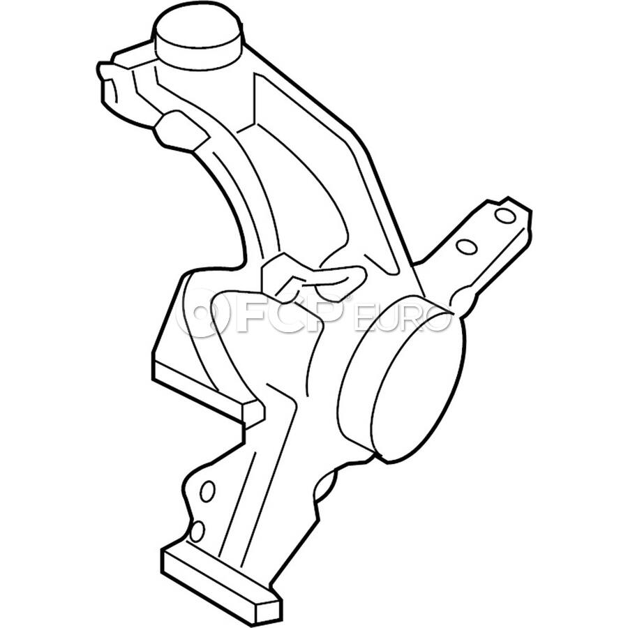 VW Steering Knuckle - Genuine VW 5C0407256A | FCP Euro