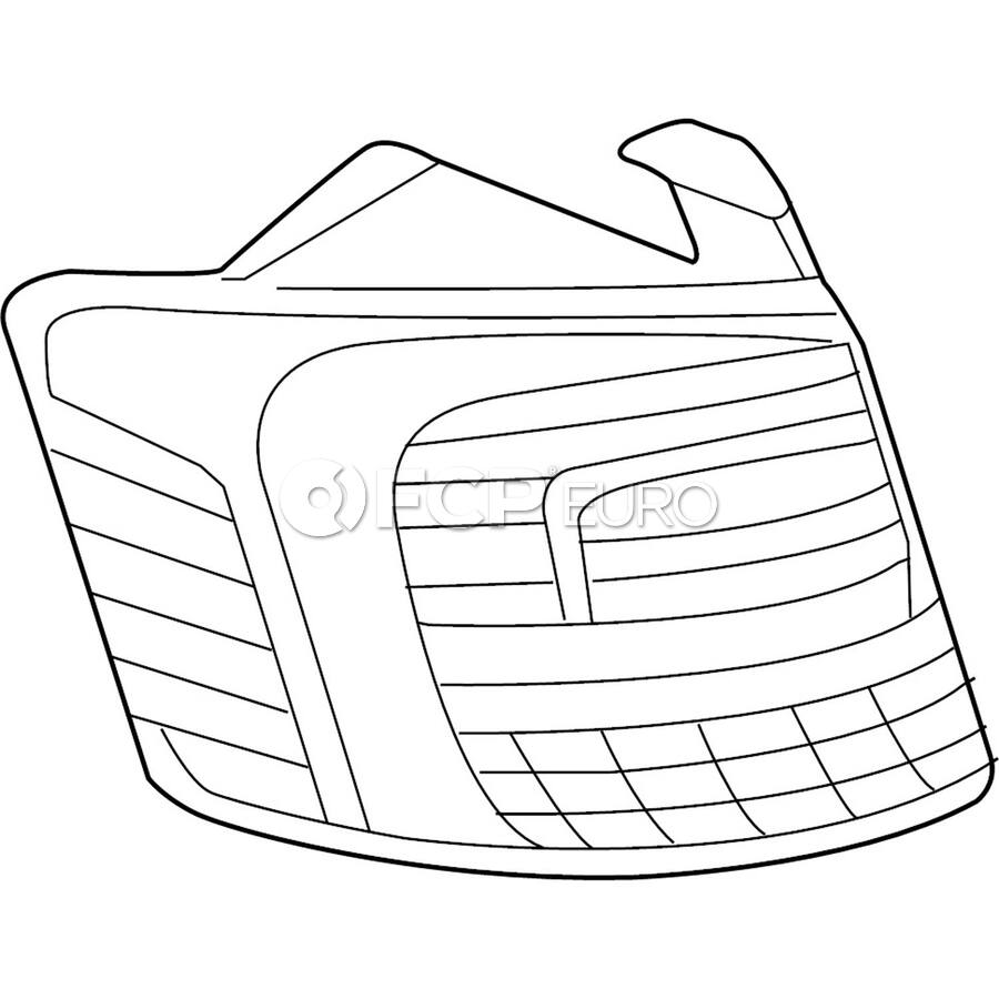 VW Tail Light Assembly - Genuine VW 5C6945096F | FCP Euro