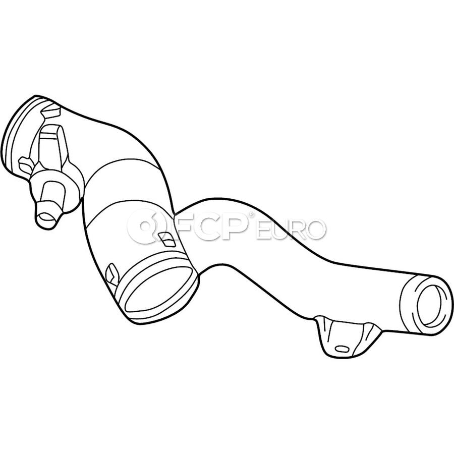 VW Engine Air Intake Hose - Genuine VW 1J0129684G | FCP Euro