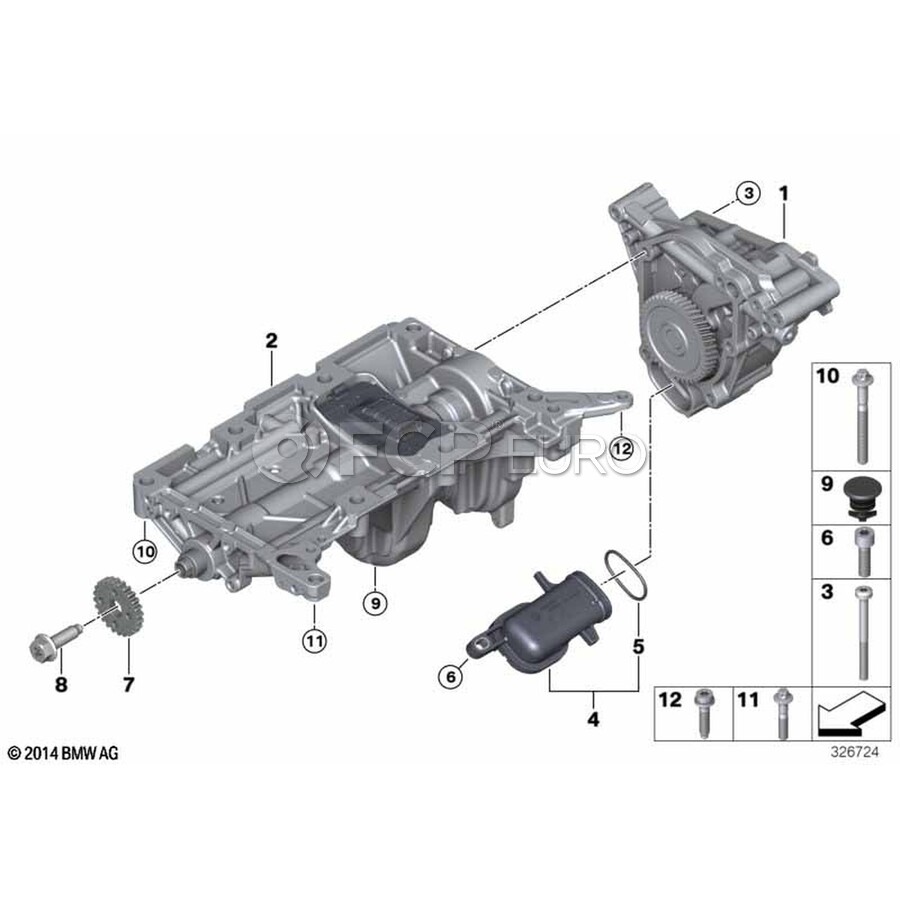 BMW Counterbalance Shaft Unit - Genuine BMW 11277632111 | FCP Euro