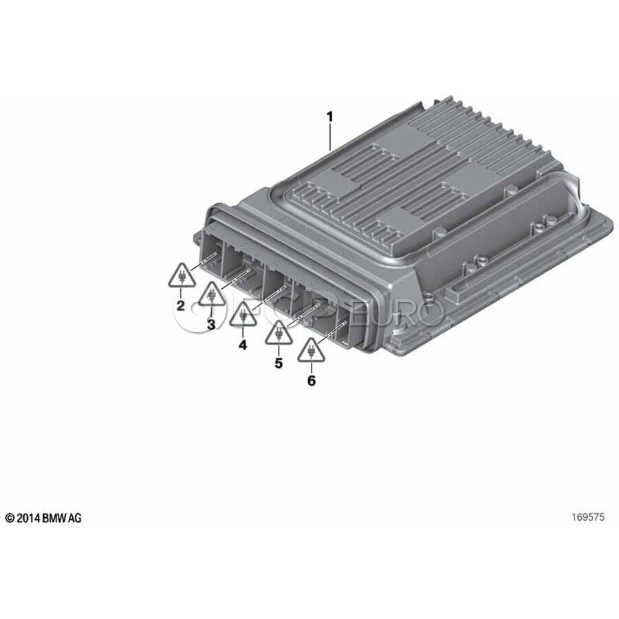BMW Engine Control Module - Genuine BMW 12148610680 | FCP Euro