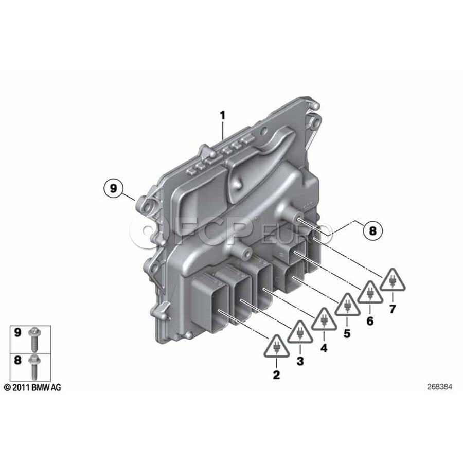BMW Engine Control Module - Genuine BMW 12148618449 | FCP Euro