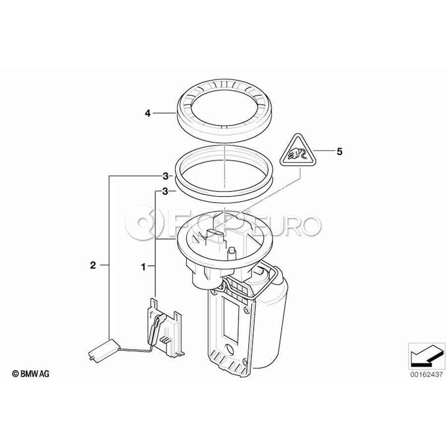 MINI Fuel Pump With Fuel Level Sensor - Genuine MINI 16118487368 | FCP Euro