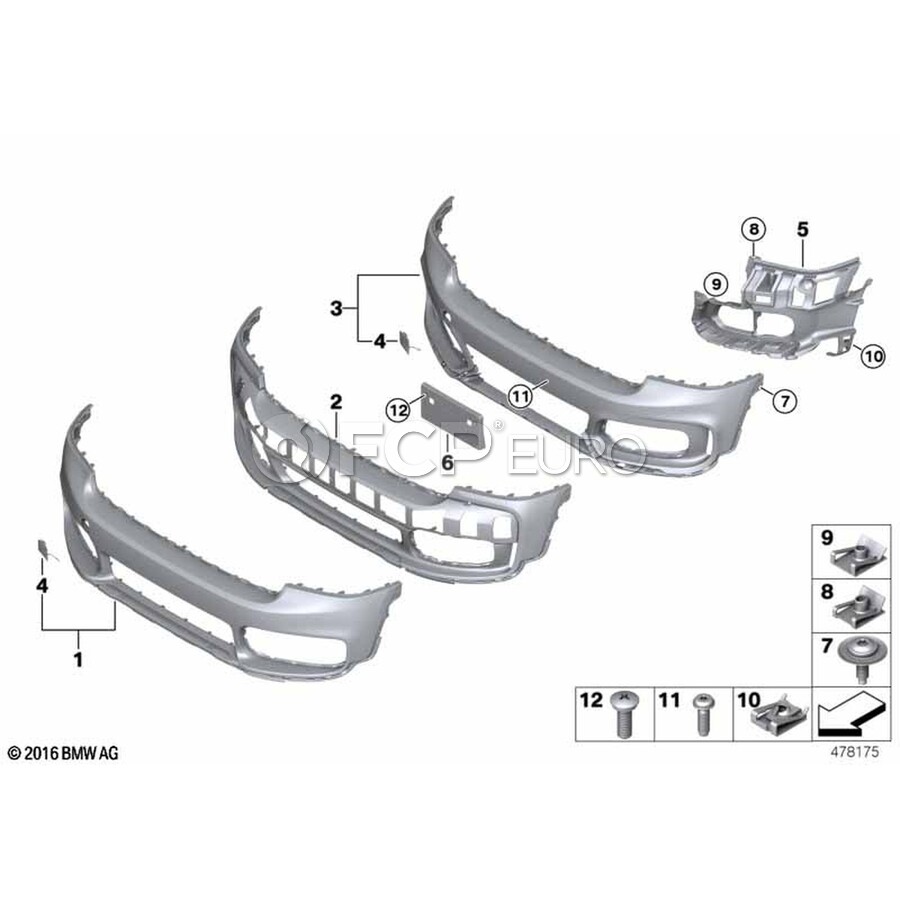 Mini Tow Eye Cap - Genuine Mini 51117478625 | FCP Euro