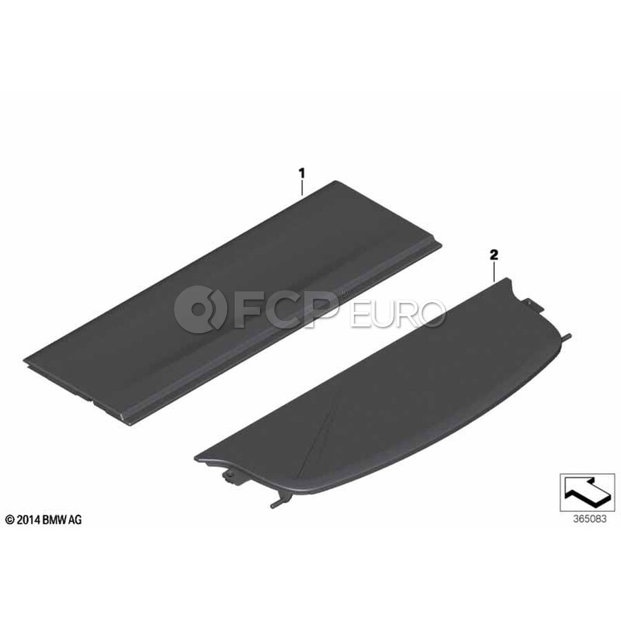 BMW Cargo Cover - Genuine BMW 51477364342 | FCP Euro