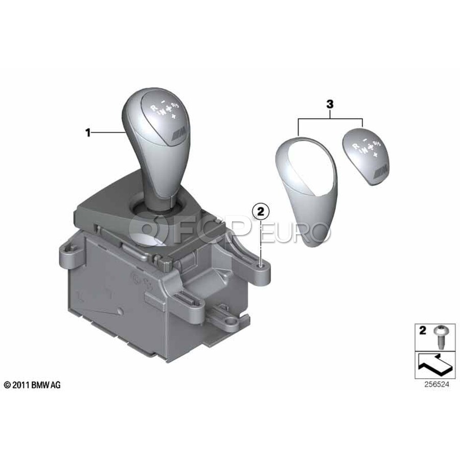 BMW Trim Knob Gear Selector Switch - Genuine BMW 61317846765 | FCP Euro