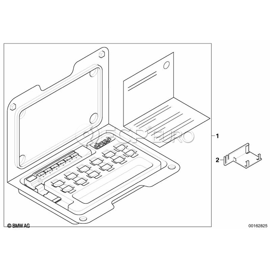 BMW Rep. Set Center Console Switch. Center - Genuine BMW 61319120026 ...
