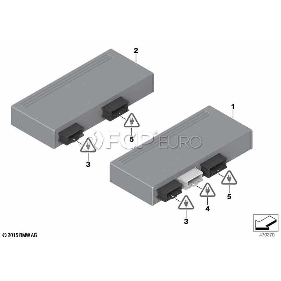 BMW Liftgate Control Module - Genuine BMW 61357361970 | FCP Euro