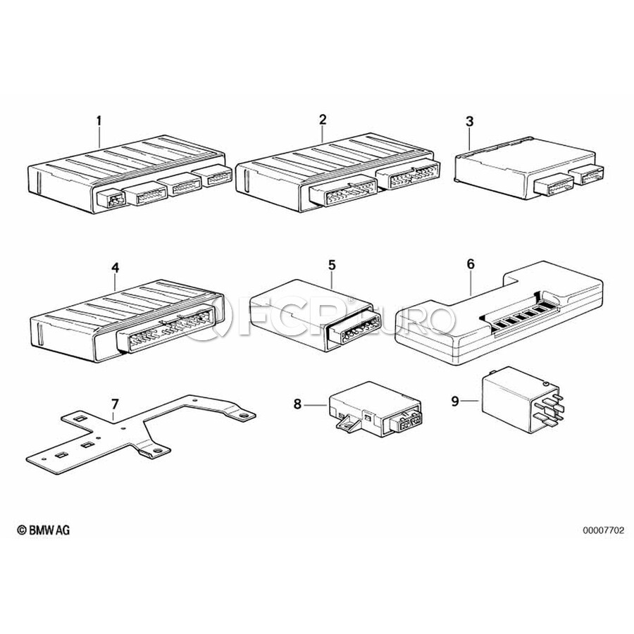 BMW Body Control Module - Genuine BMW 61358368571 | FCP Euro