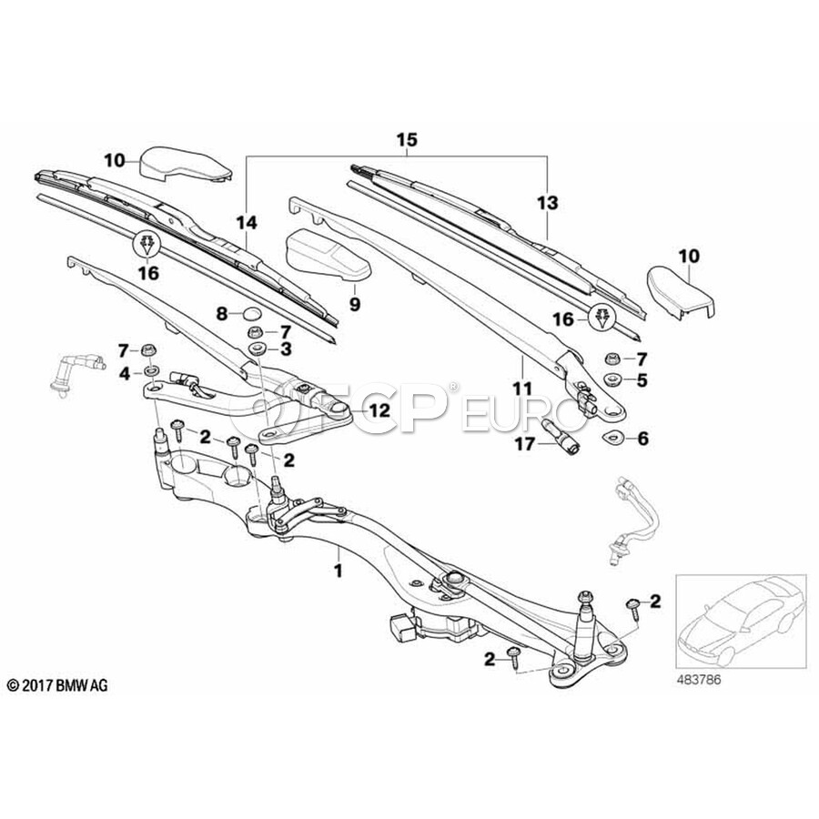 BMW Quick-Release Coupling - Genuine BMW 61667124704 | FCP Euro