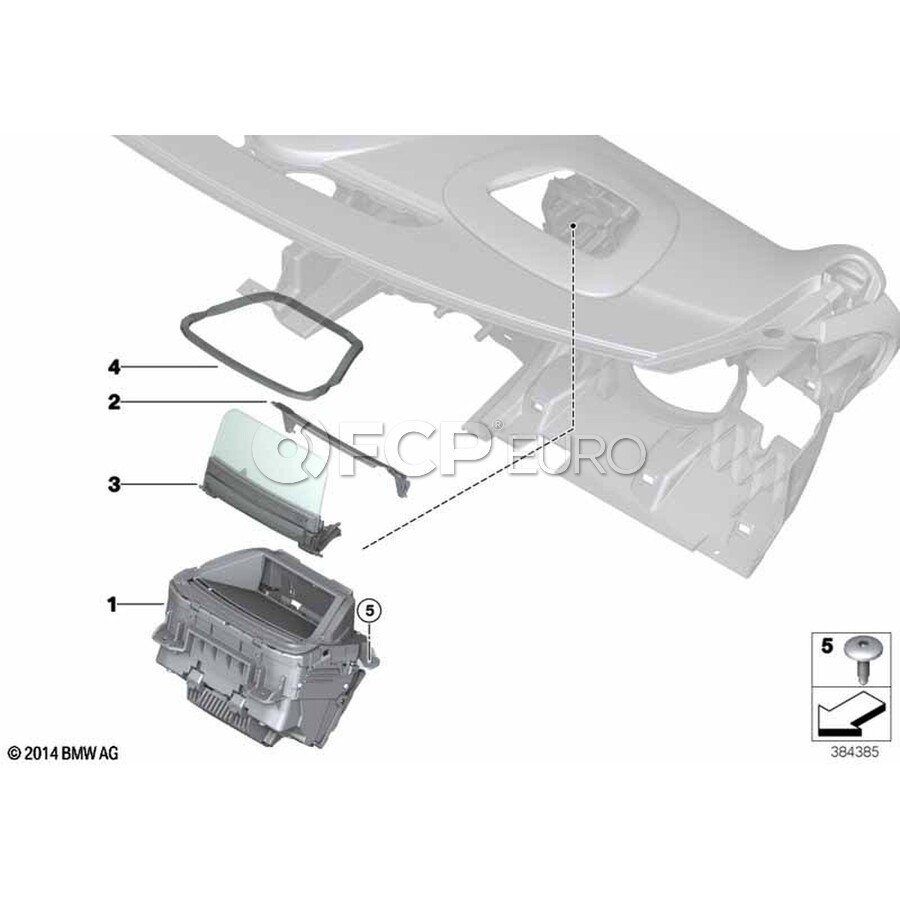 Mini Heads Up Display Assembly - Genuine Mini 62309825225 | FCP Euro