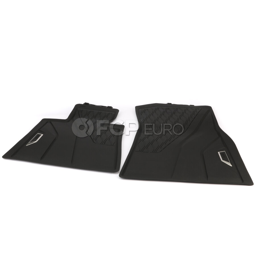 BMW All Weather Floor Mat Set - Front - Genuine BMW 51472458551 | FCP Euro