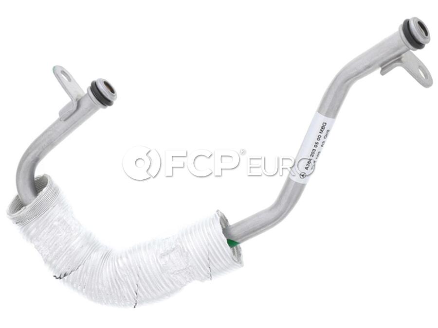 Mercedes Turbocharger Coolant Feed Line - Genuine Mercedes 2642030500 ...