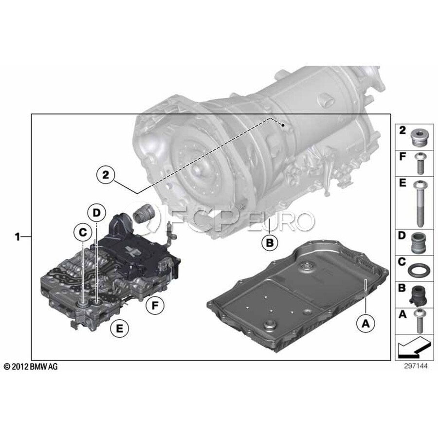 BMW Auto Trans Control Module - Genuine BMW 24345A13182 | FCP Euro