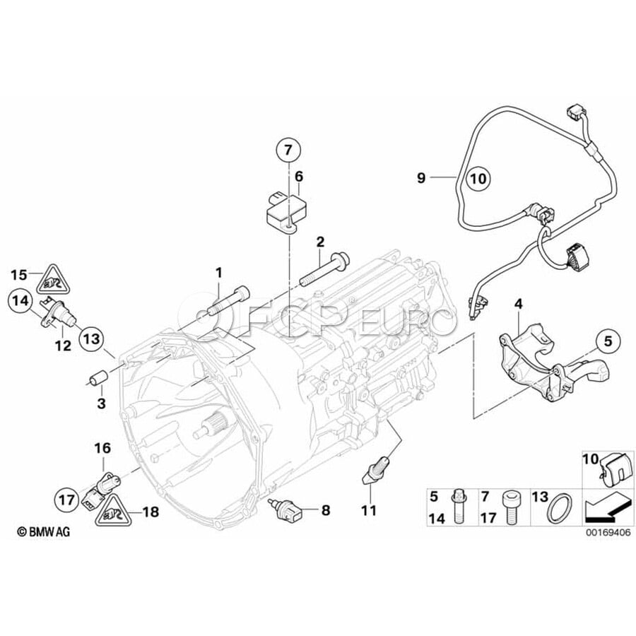 BMW Zero-Gear Sensor - Genuine BMW 23147838386 | FCP Euro