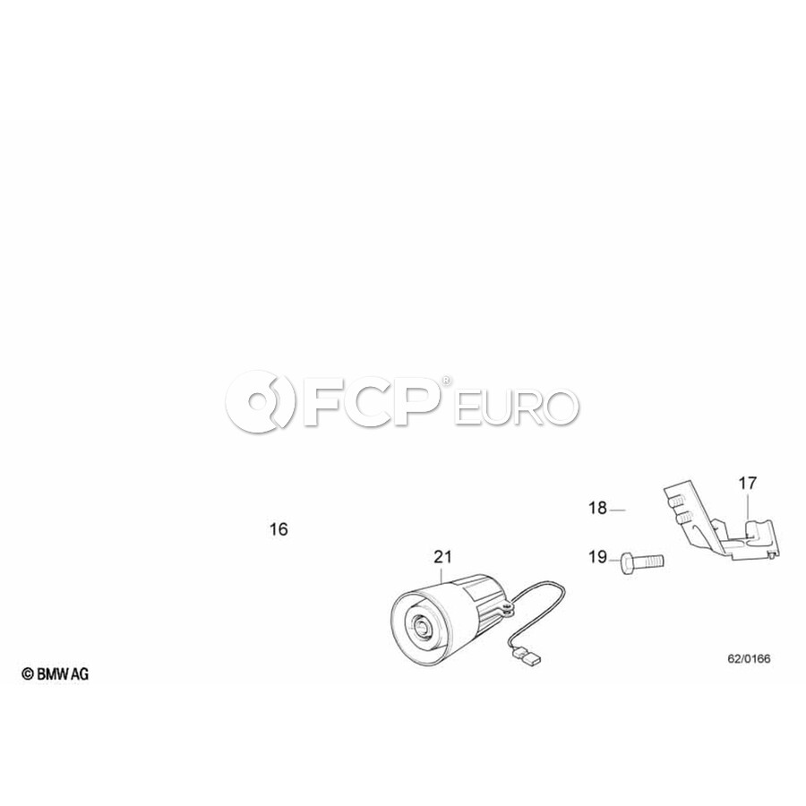 BMW Infrared Remote Control - Genuine BMW 66101390263 | FCP Euro