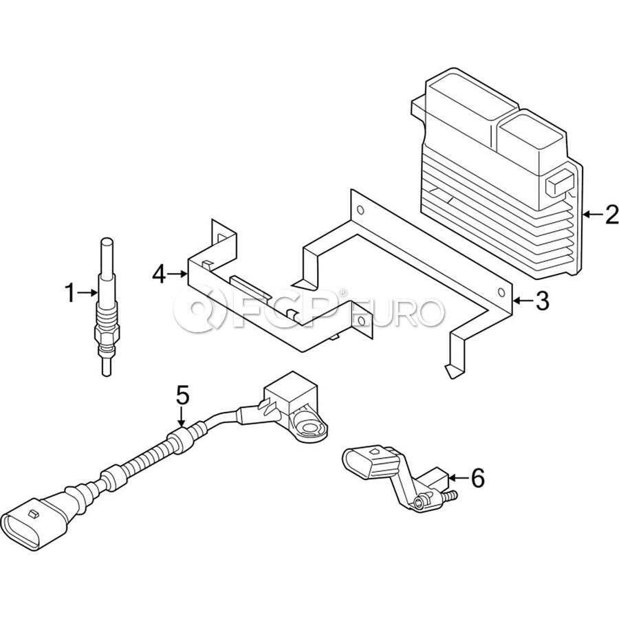 Volkswagen Engine Control Module - Genuine VW 04L997016D | FCP Euro