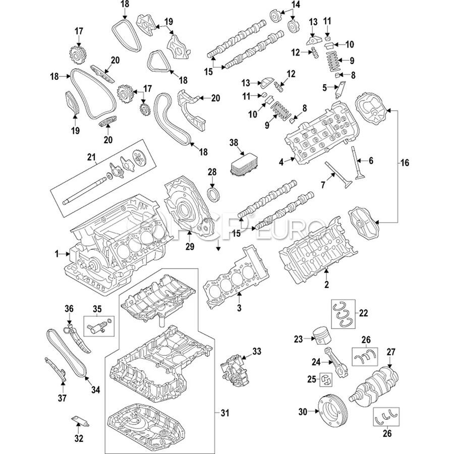 Audi Engine Mount - Genuine Audi 4M0199255BT | FCP Euro